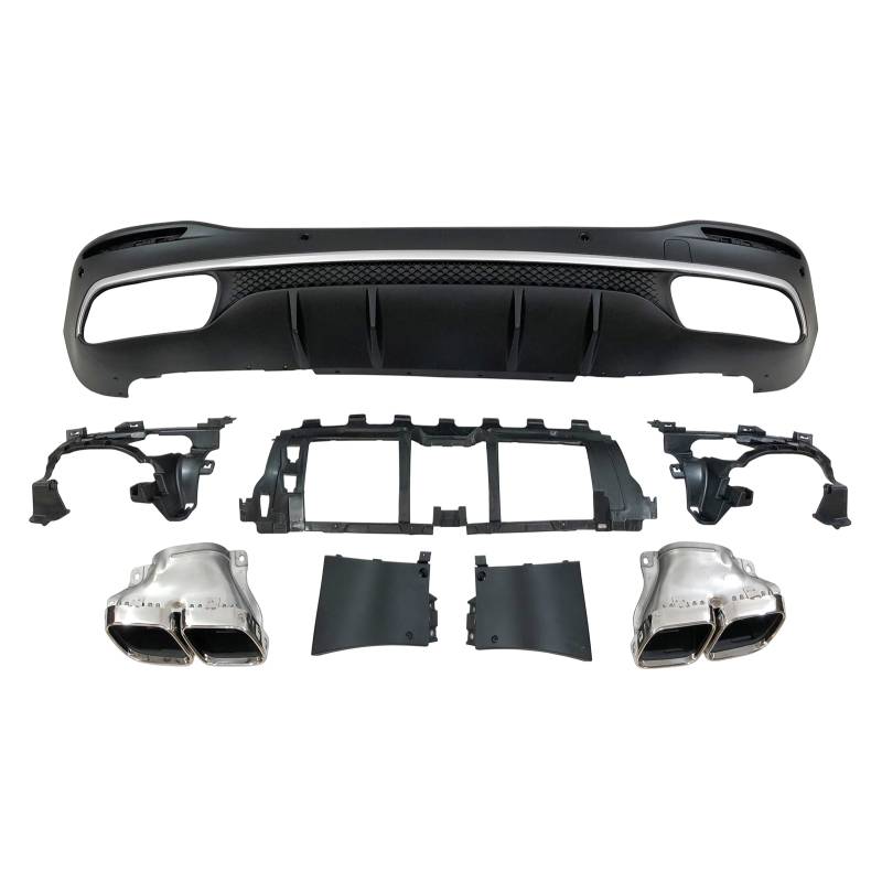 Rear Diffuser Mercedes W167 GLE 2020 Tails - Convert Cars